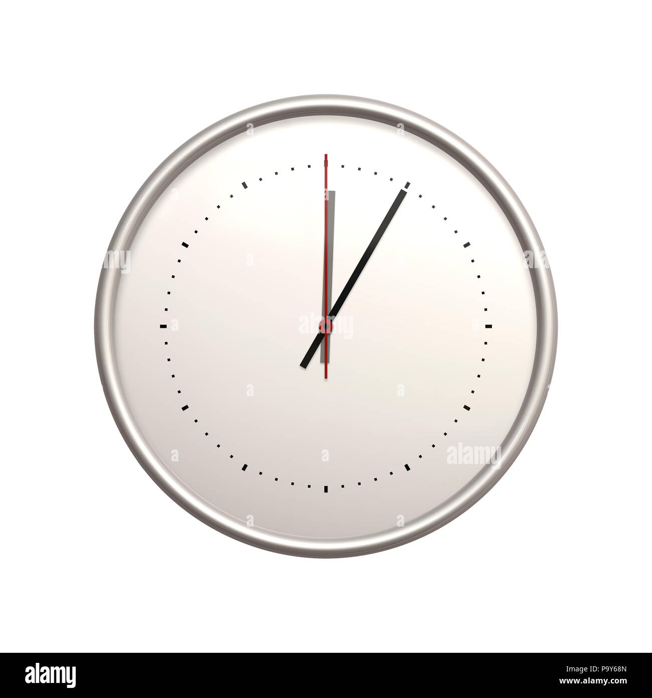 Das Ziffernblatt einer Uhr Stock Photo - Alamy