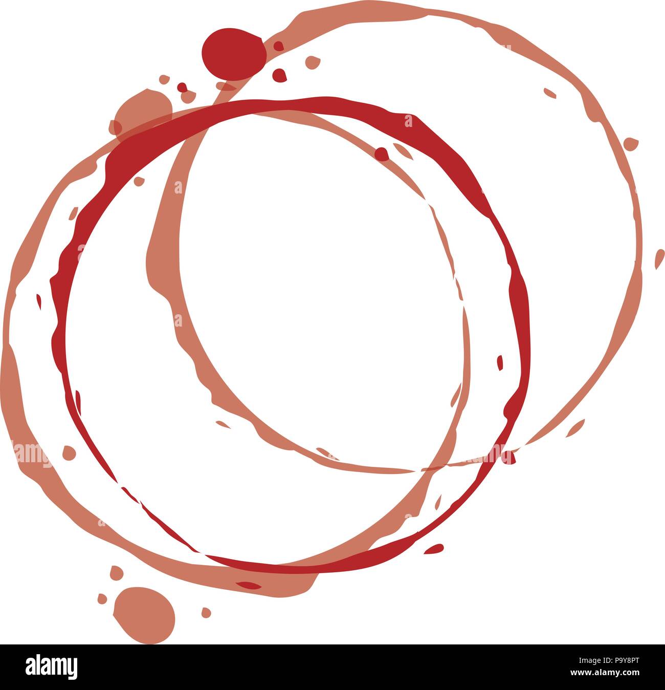 circular watermark paint wine vector illustration design Stock Vector ...