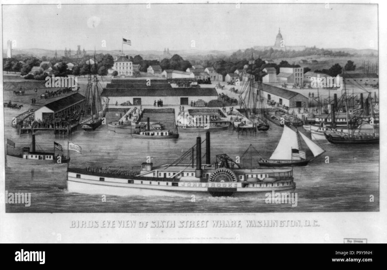 Birds eye view washington d c hi-res stock photography and images - Alamy