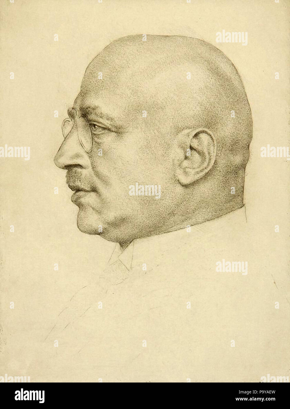 Orlik Emil - Portrait of a Man Stock Photo - Alamy