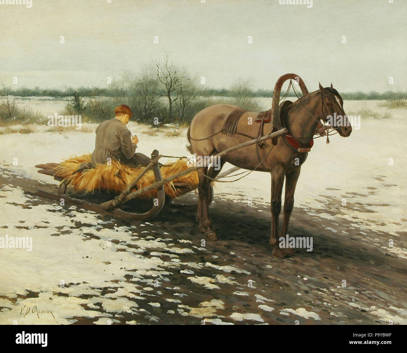 Horse man art hay hi-res stock photography and images - Alamy