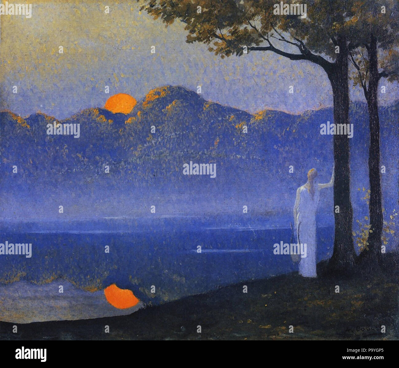 Alphonse osbert painting hi-res stock photography and images - Alamy