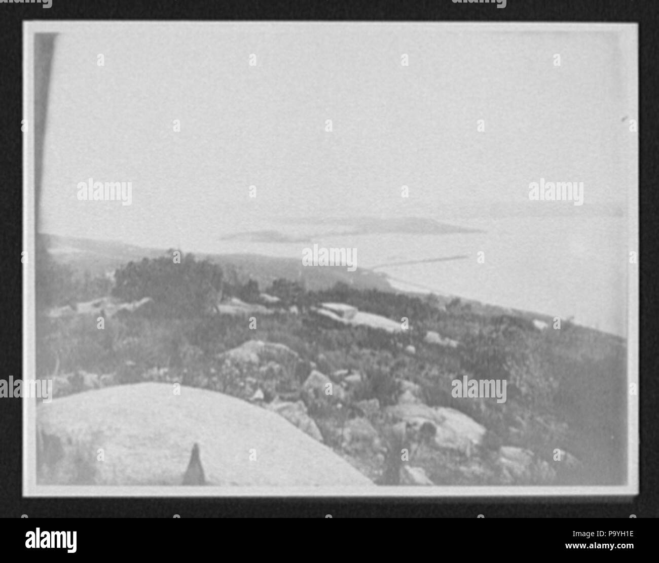 City coastal view Black and White Stock Photos & Images - Alamy