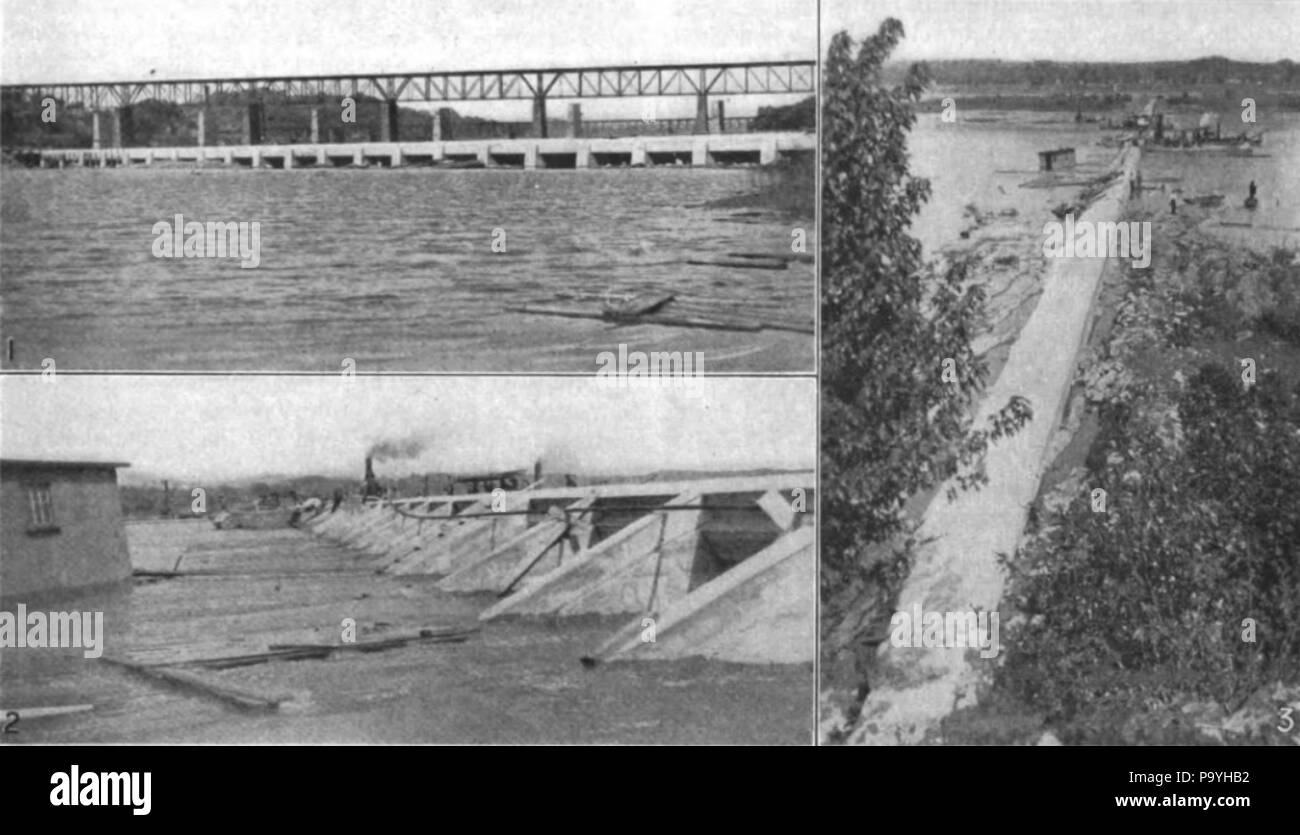 582 Dock Street Dam Construction Stock Photo - Alamy