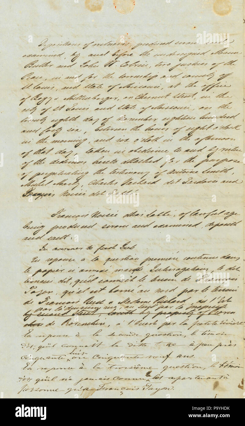 582 Documents of deposition of Antoine Smith in case involving Mary ...