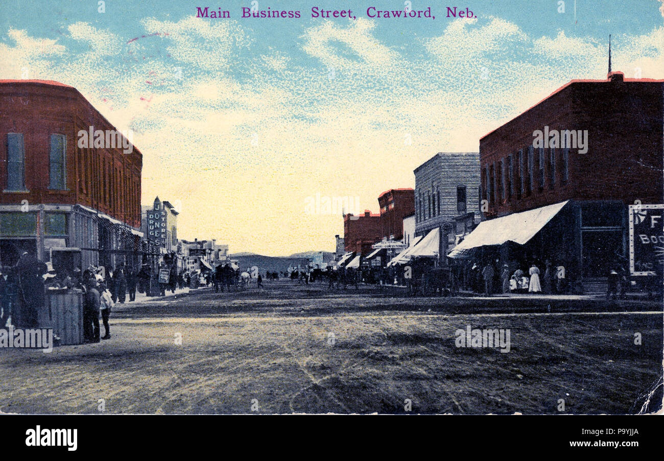 Crawford nebraska hi-res stock photography and images - Alamy