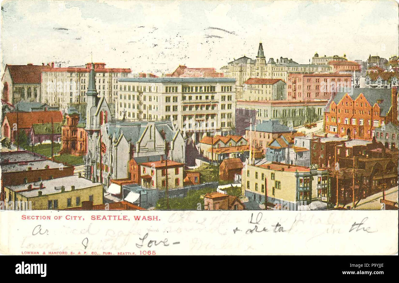 Downtown 1900s hi-res stock photography and images - Alamy