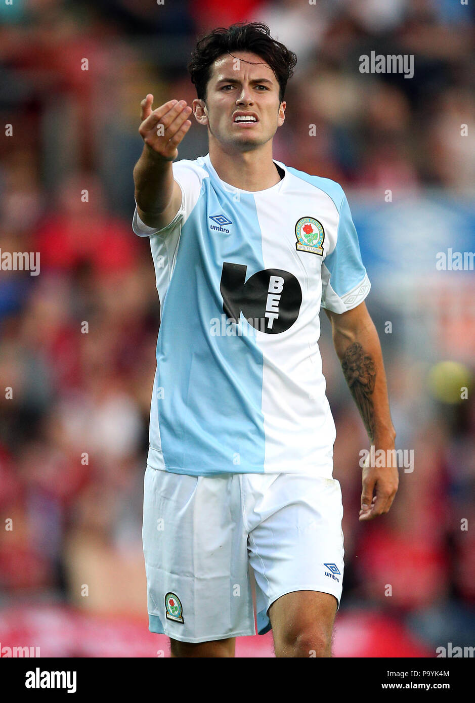 Blackburn Rovers' Lewis Travis during a pre season friendly match at ...