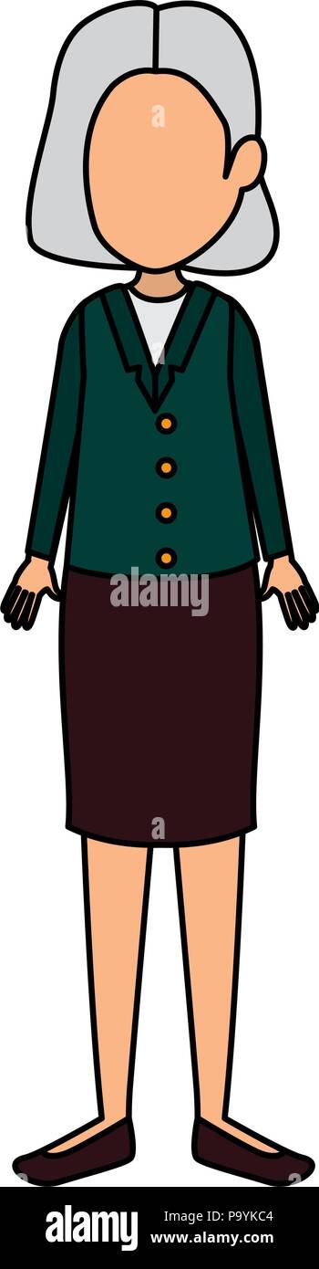old woman avatar character Stock Vector Image & Art - Alamy