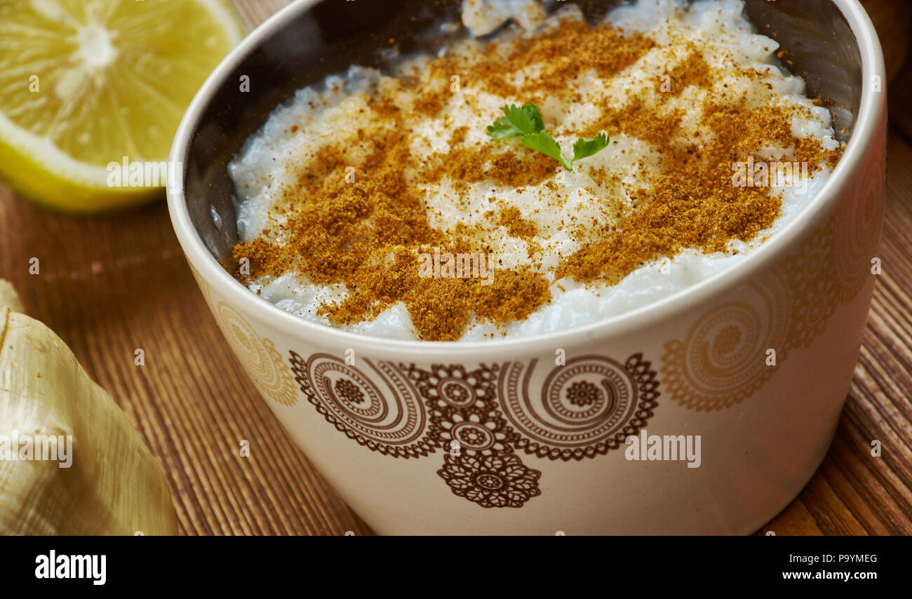 Traditional greek rice pudding hi-res stock photography and images - Alamy