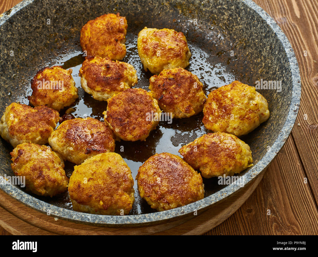 Tunde ke kabab as Buffalo meat galouti kebab, Awadhi cuisine Stock ...