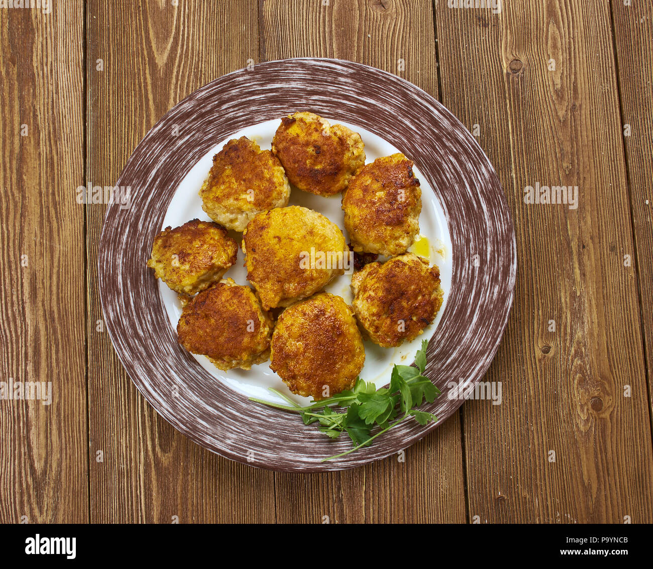 Tunde ke kabab as Buffalo meat galouti kebab, Awadhi cuisine Stock ...