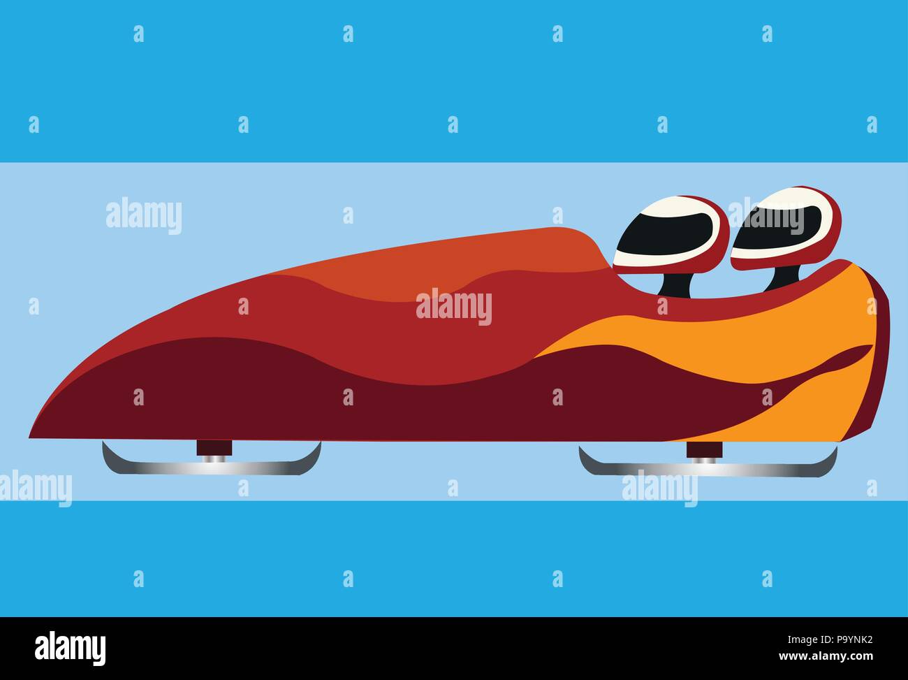 Bobsleigh Stock Vector Images - Alamy