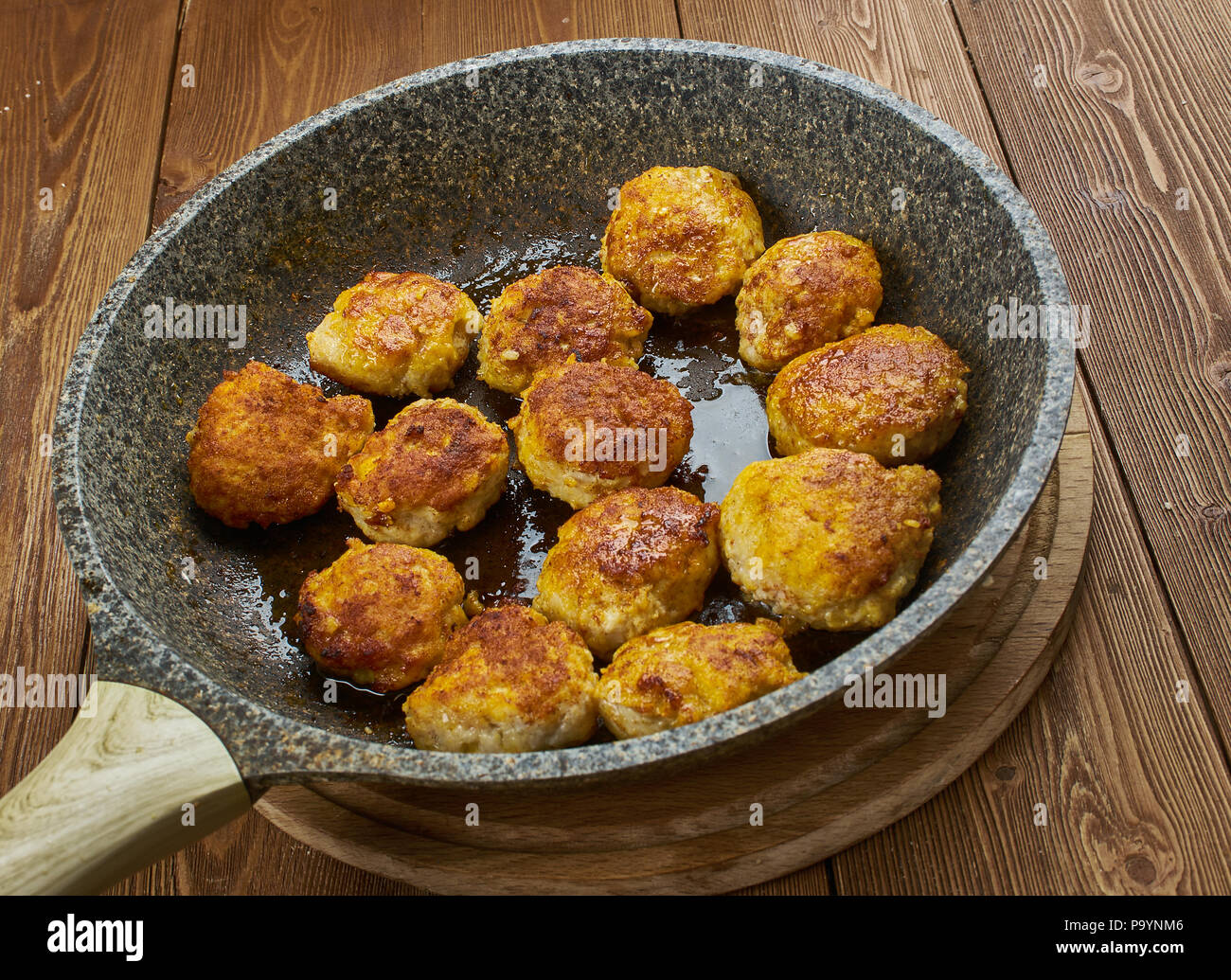 Tunde ke kabab as Buffalo meat galouti kebab, Awadhi cuisine Stock ...
