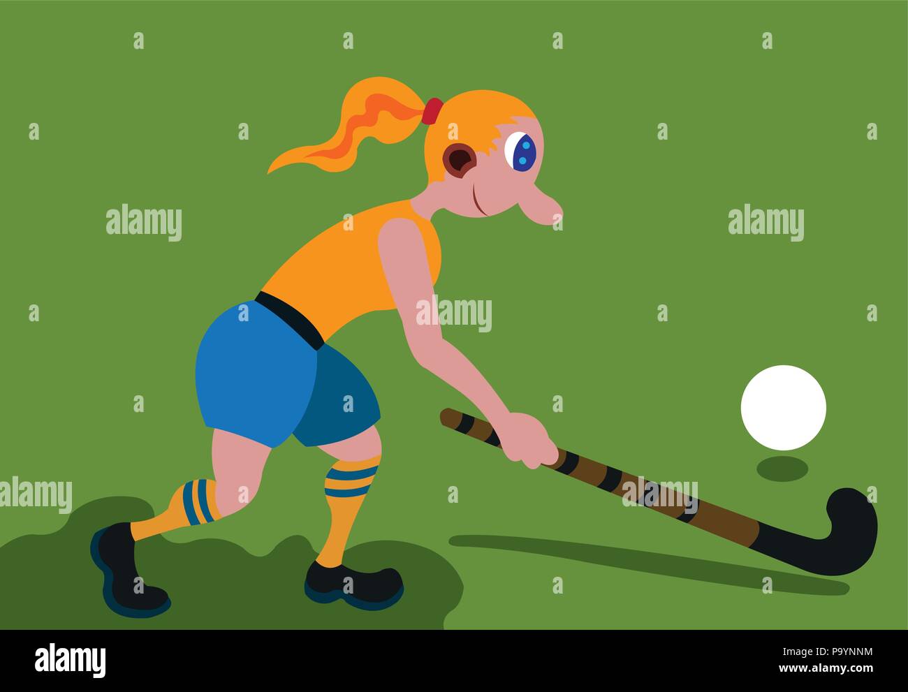 Two hockey players Stock Vector Images - Alamy Two hockey players Stock Vector Images - Alamy