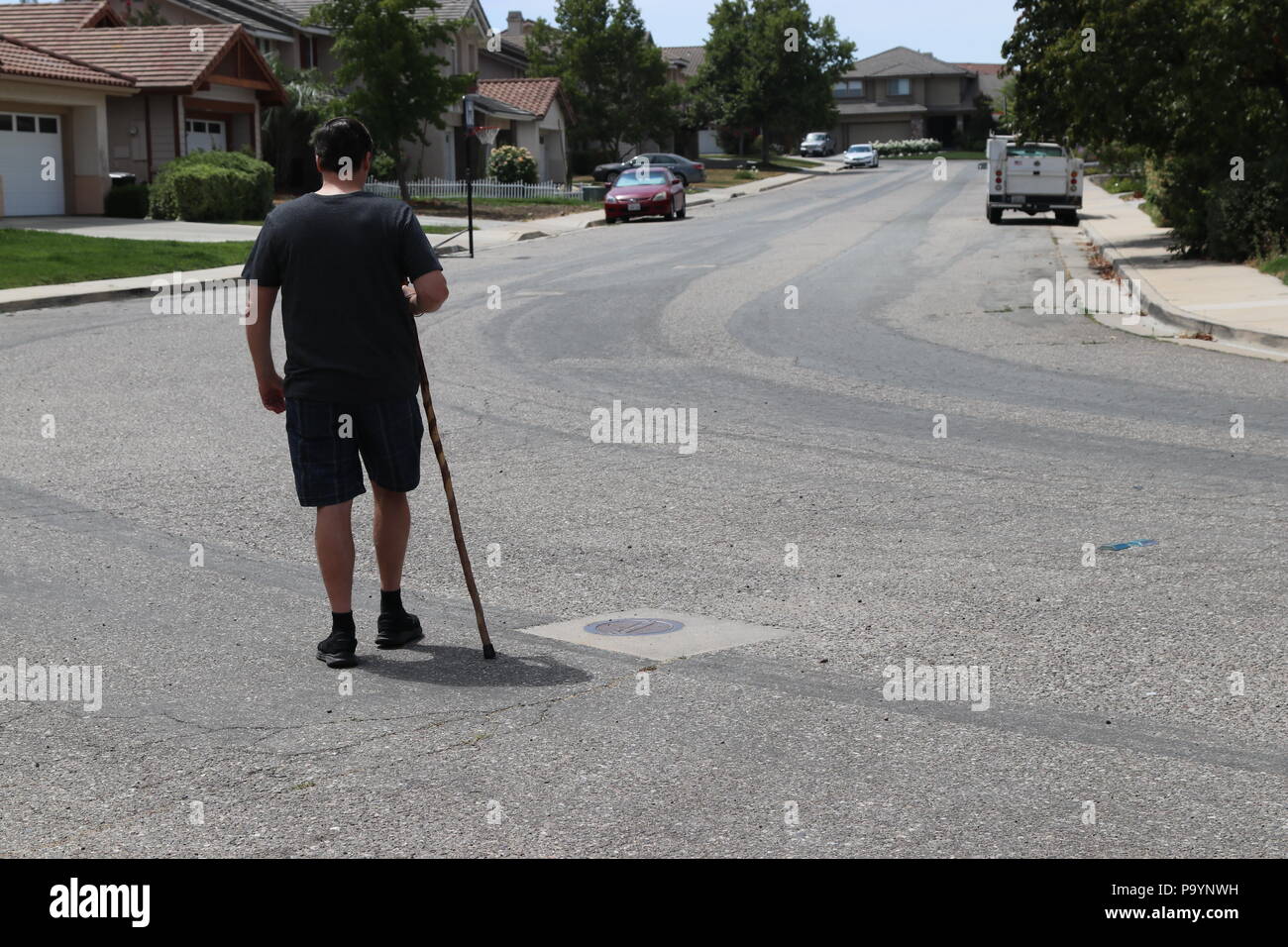 Disabled man with cane. I've been disabled since 2012 with multiple ...
