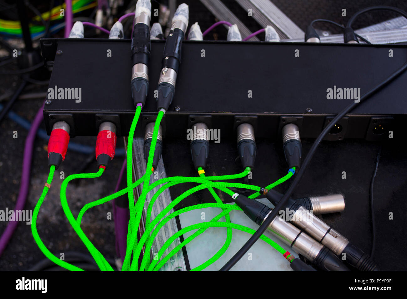 Mixer jack music recording studio hi-res stock photography and images ...