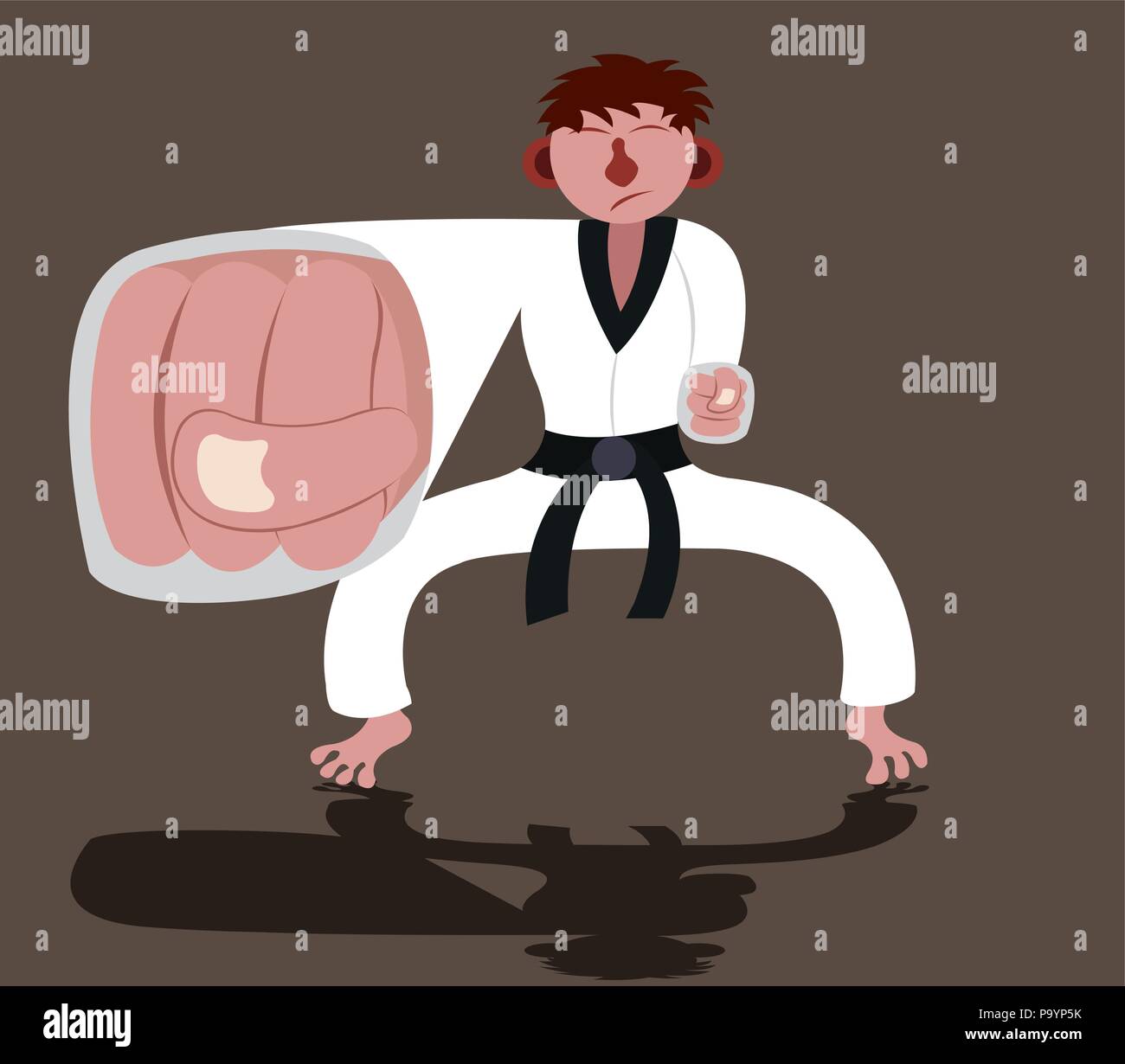 Fisticuffs vector vectors hi-res stock photography and images - Alamy