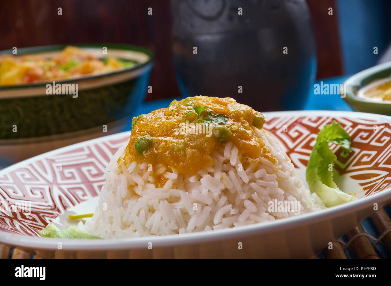 Maharashtrian Varan Bhat, Indian food Stock Photo - Alamy