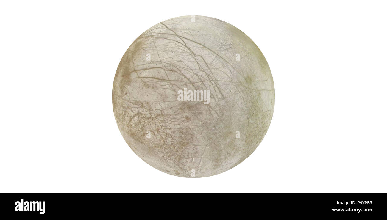 europa moon jupiter space Stock Photo - Alamy