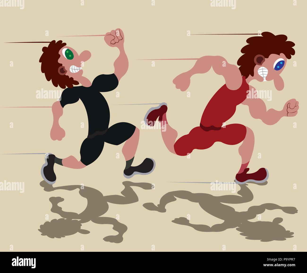 Inside race Stock Vector Images - Alamy