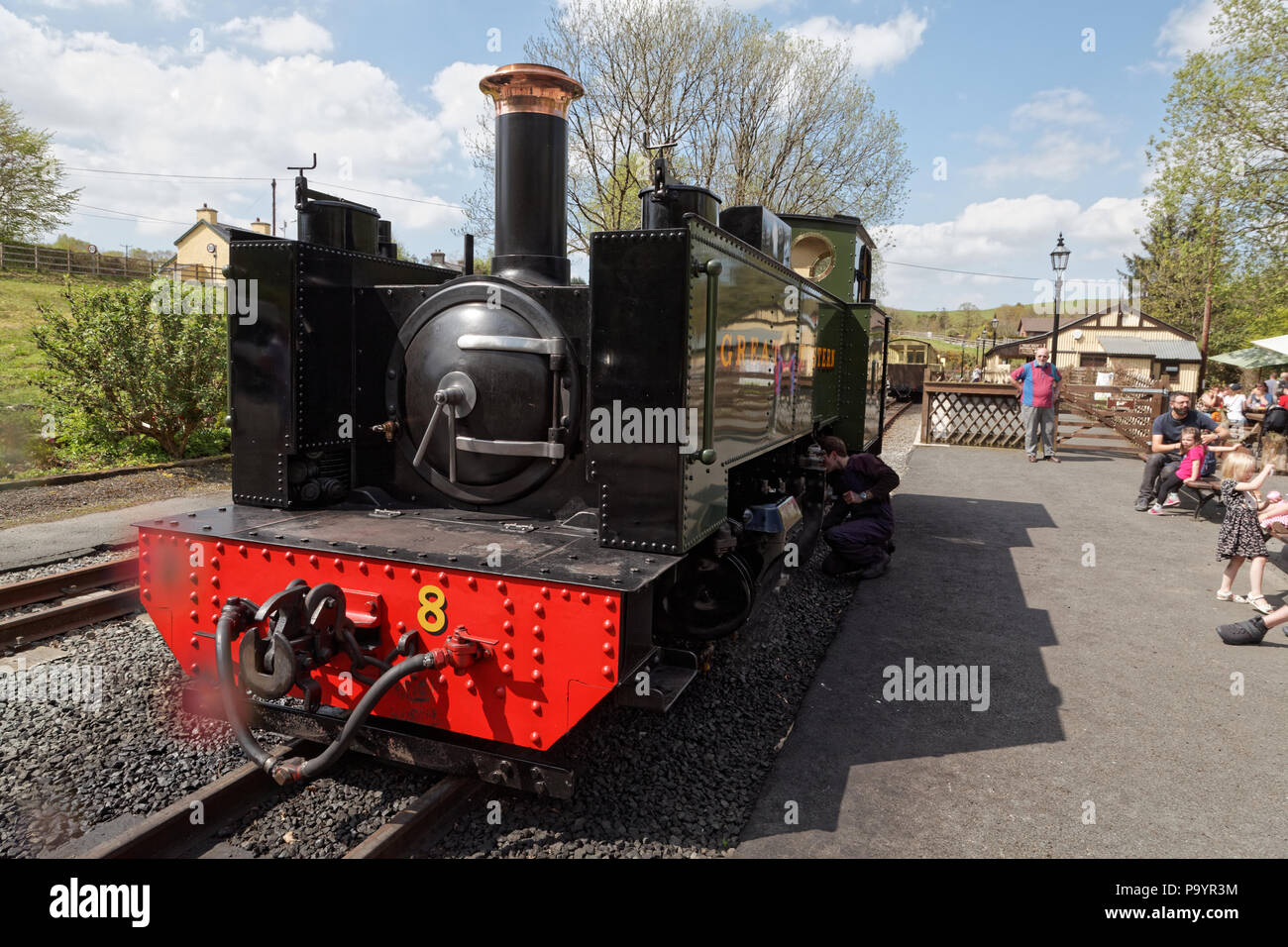 Vale rheidol steam railway devils hi-res stock photography and images ...