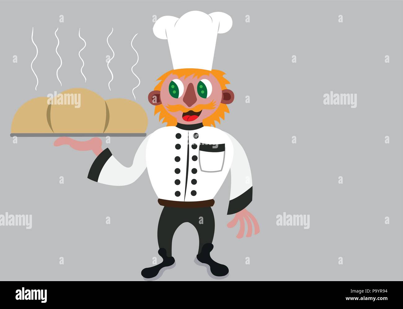 Rising bread Stock Vector Images - Alamy