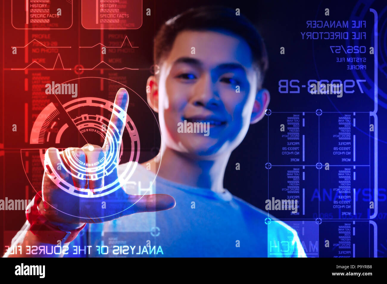 Futuristic diagram hi-res stock photography and images - Alamy