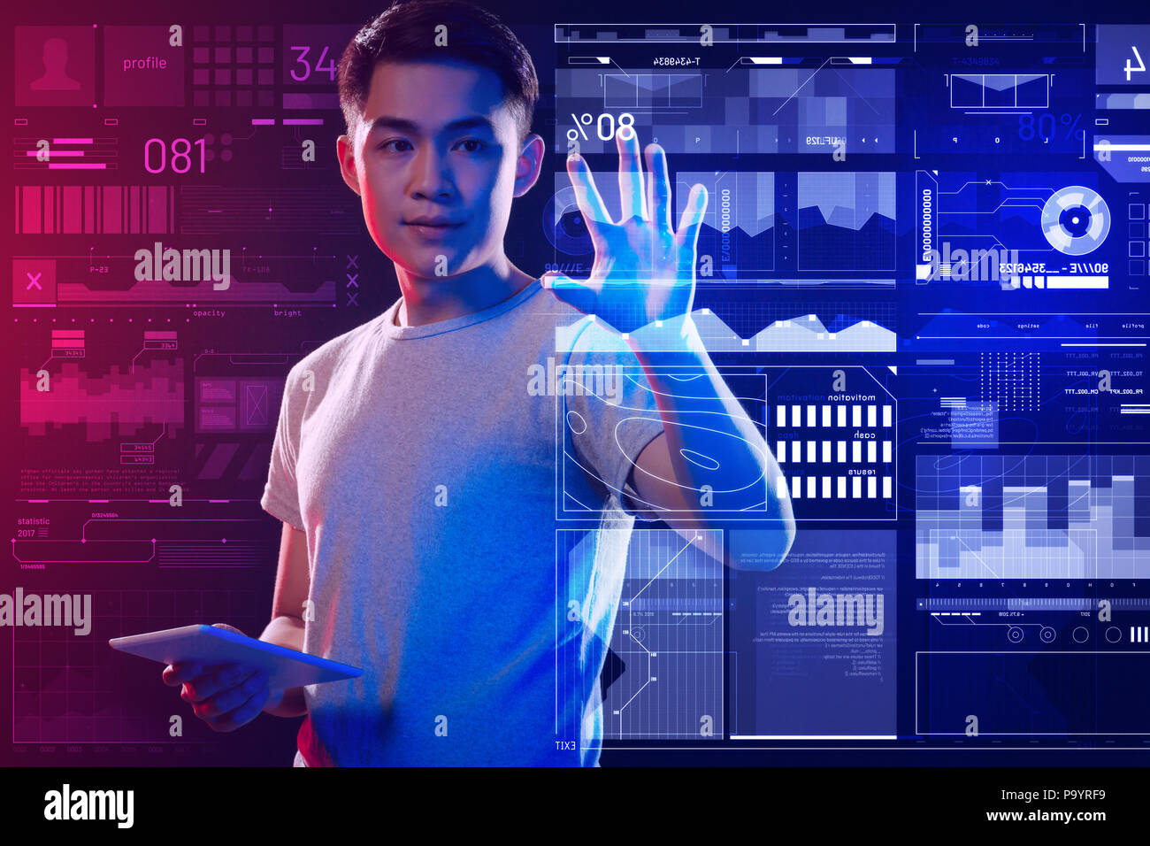 Profession programmer hi-res stock photography and images - Alamy