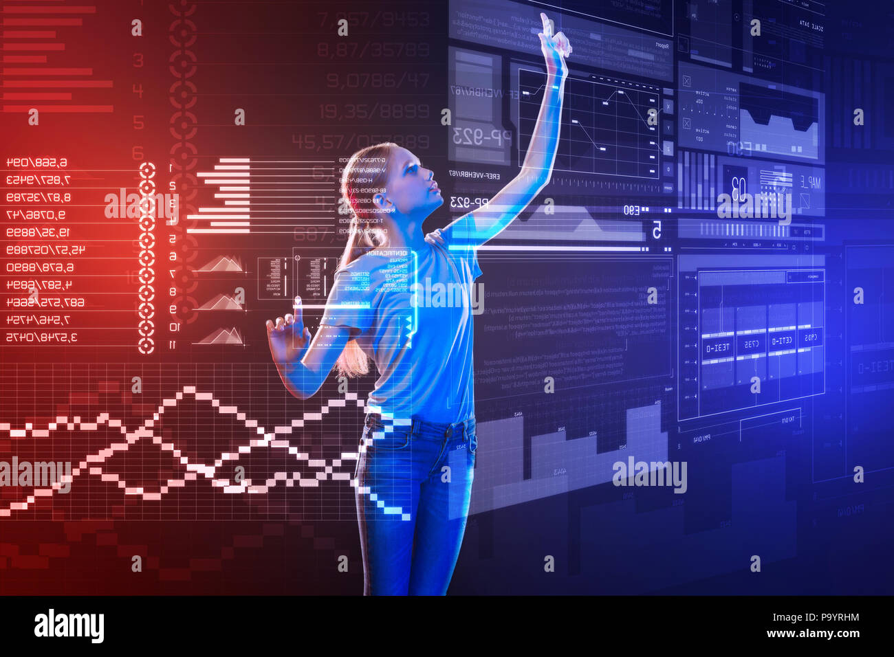 High up connection hi-res stock photography and images - Alamy