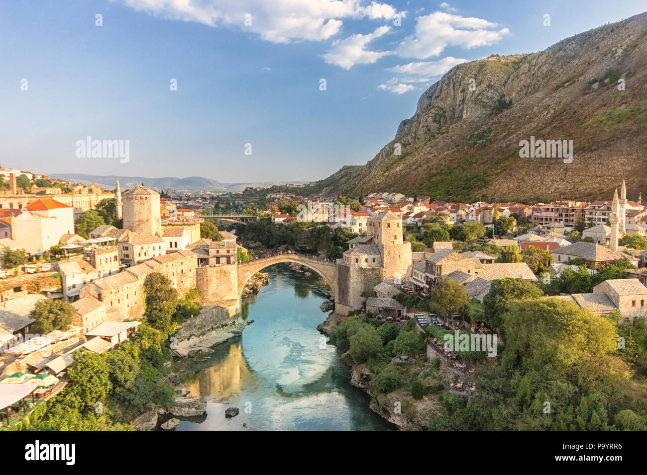 Old town of Mostar with its famous Stari most Stock Photo - Alamy