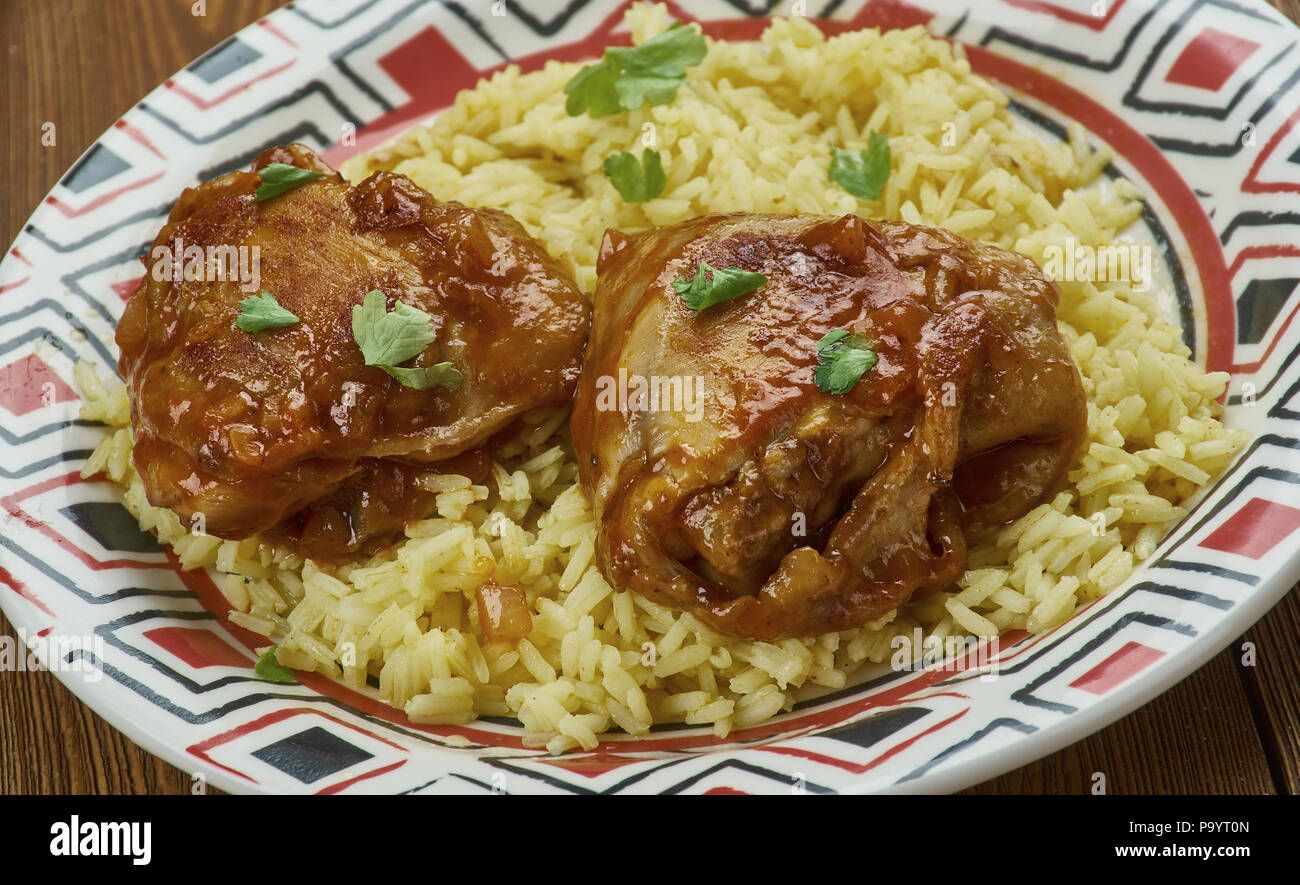 Murgh musallam - Mughlai Style Chicken , North-West Indian Recipe Stock ...