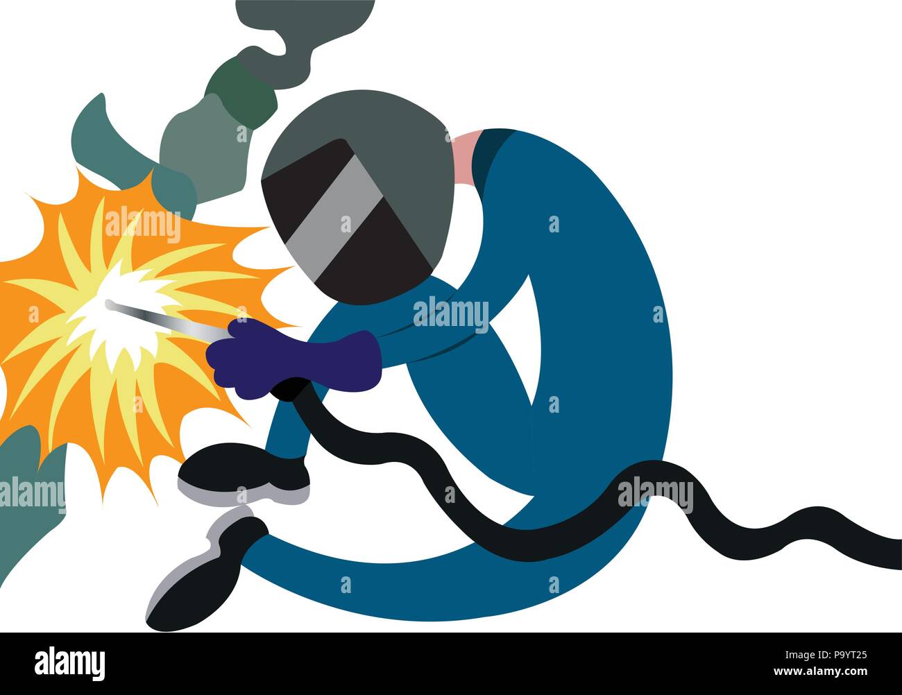 Metalwork metal work Stock Vector Images - Alamy