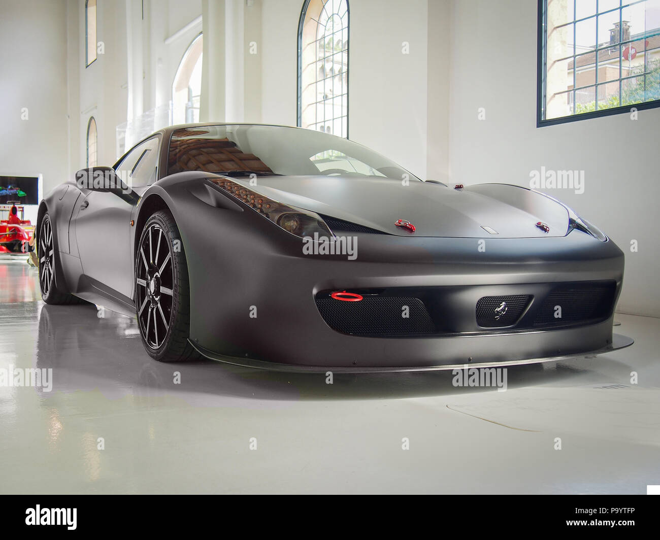 MODENA, ITALY-JULY 21, 2017: 2011 Ferrari LaFerrari M5 Prototype in the ...