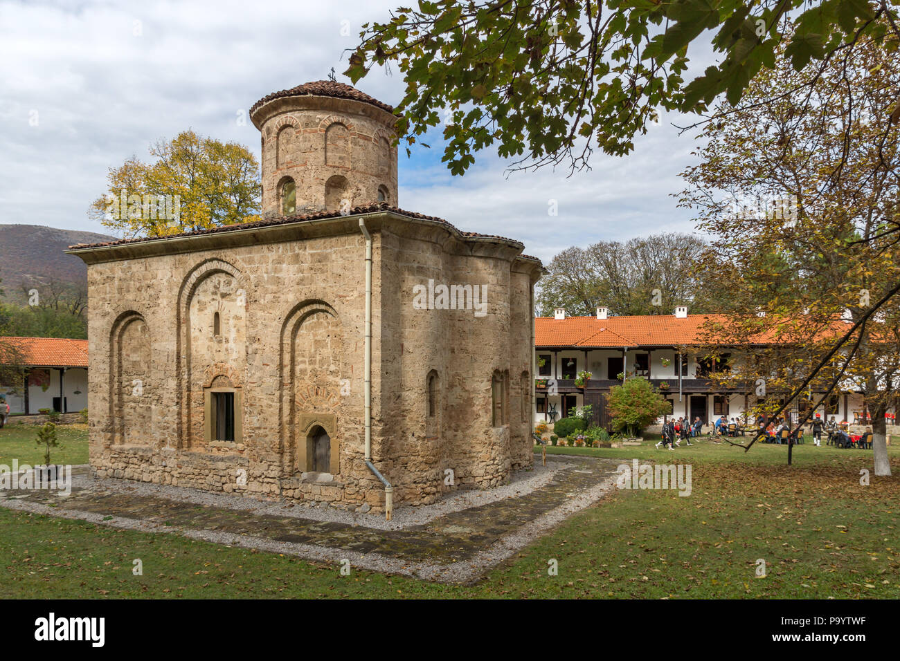 ZEMEN, BULGARIA - 9 OCTOBER 2016: Amazing view of medieval Zemen ...