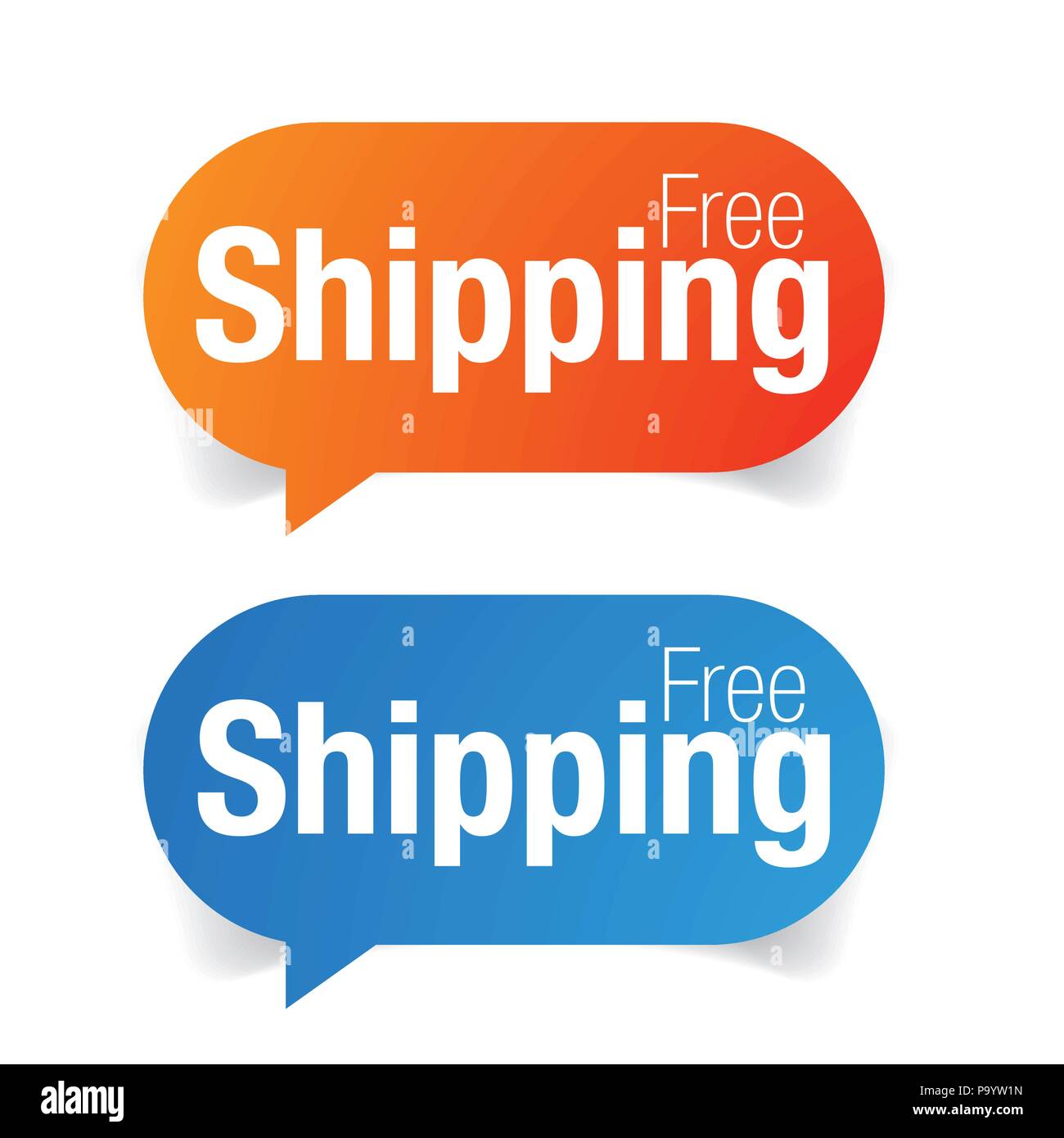 Free shipping label hi-res stock photography and images - Alamy