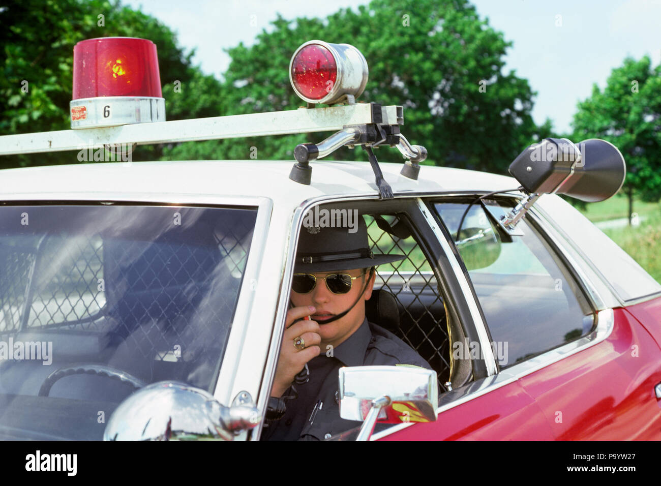 1970s police car hi-res stock photography and images - Alamy