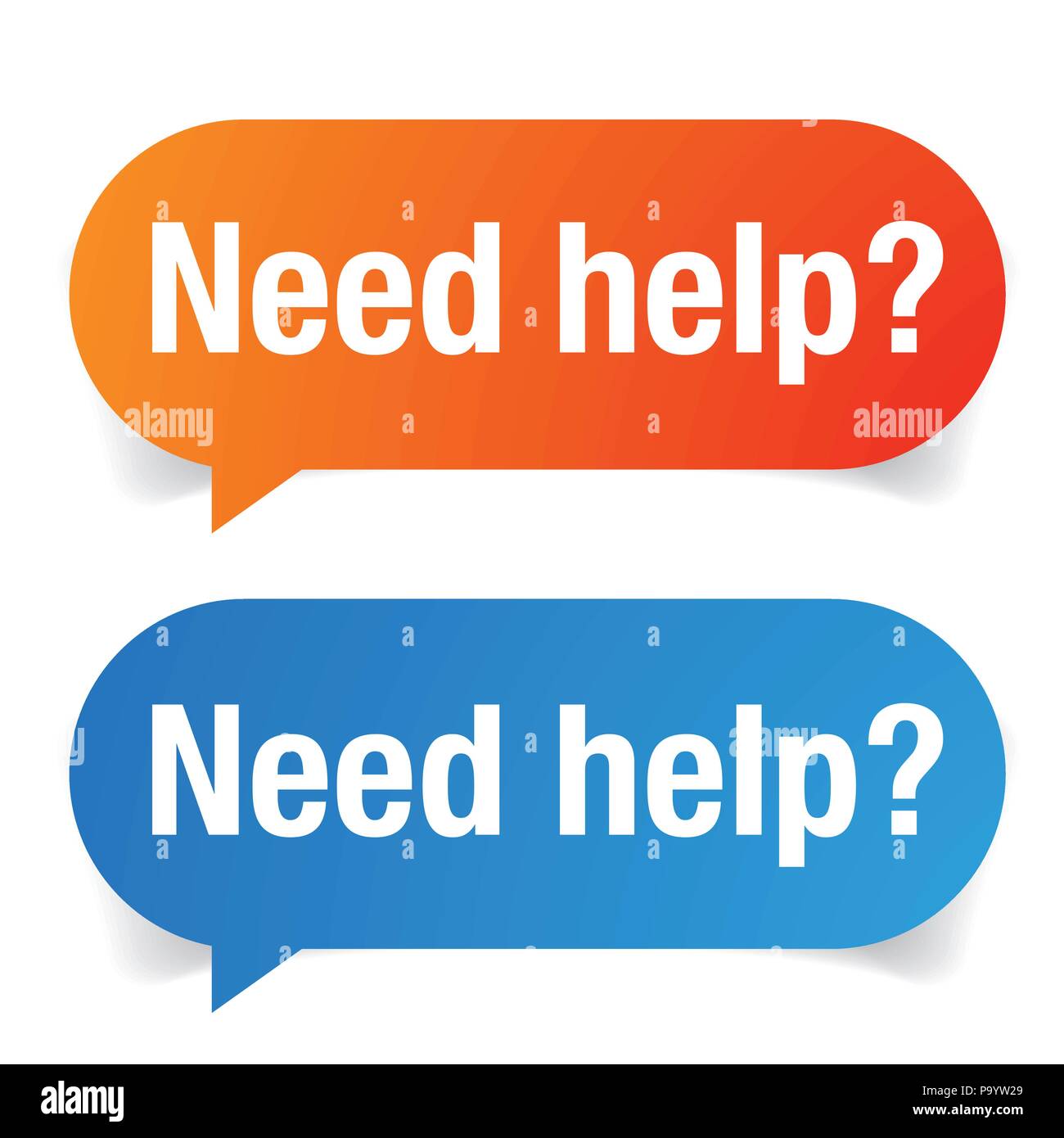 Need help sign label vector Stock Vector Image & Art - Alamy