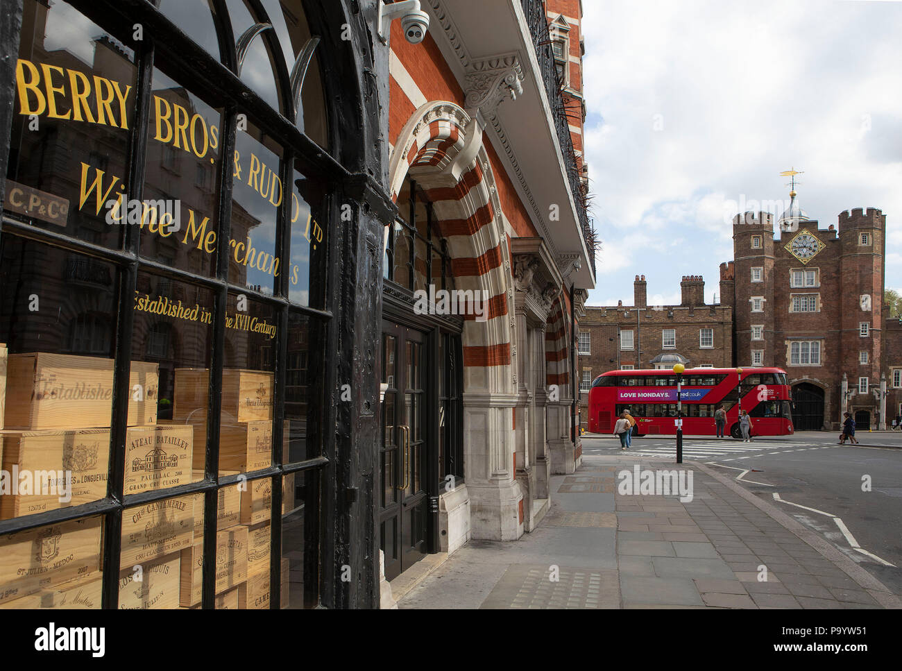 Berry Bros & Rudd wine merchants Stock Photo - Alamy