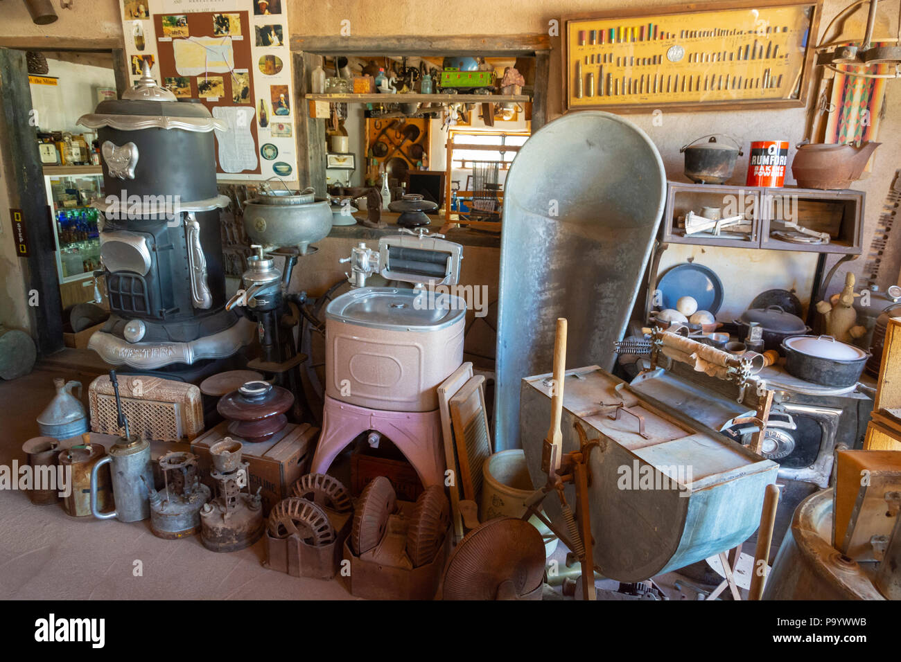 New Mexico, Cerrillos, located off the Turquoise Trail, National Scenic ...