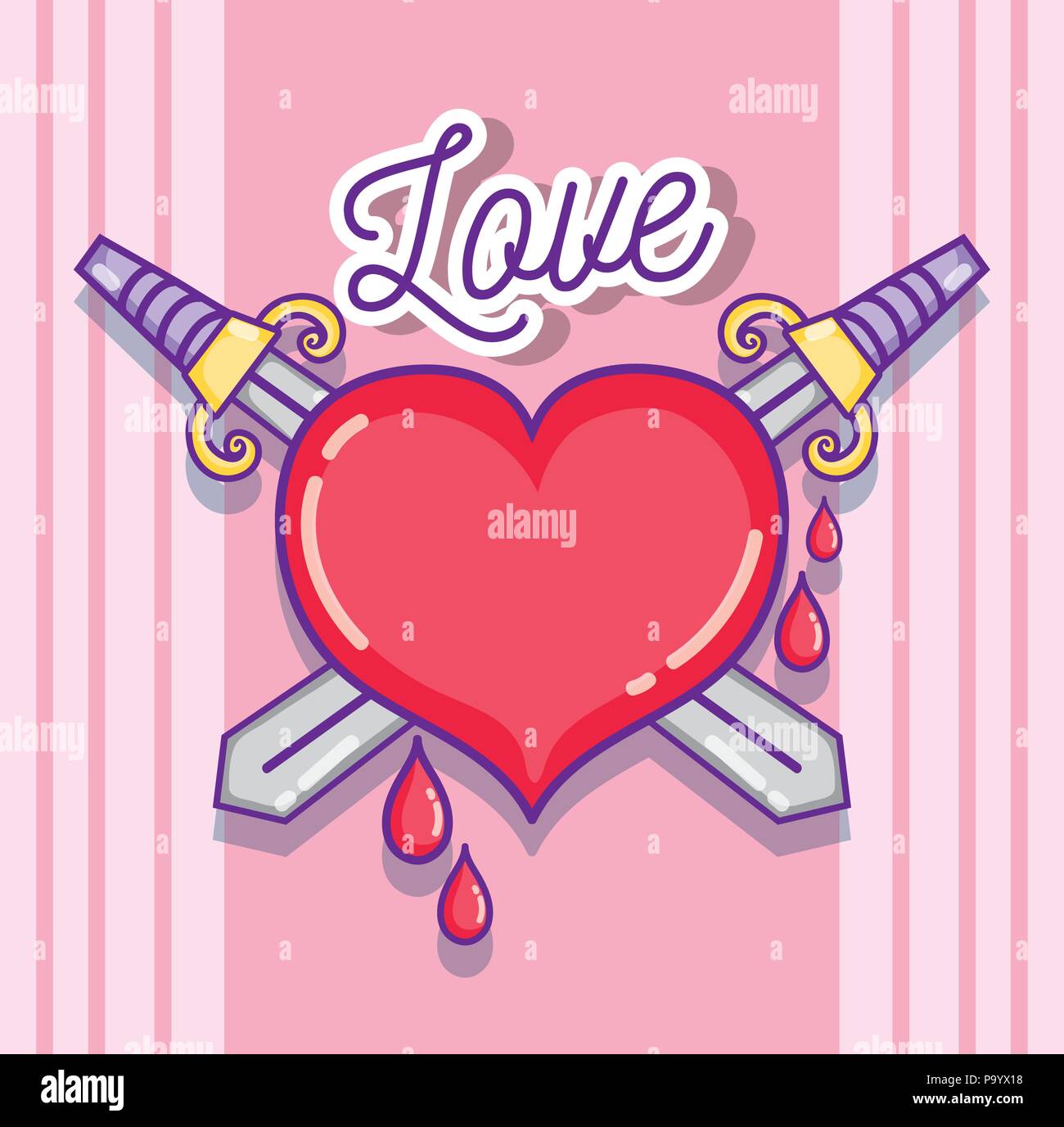 Blood sword Stock Vector Images - Alamy