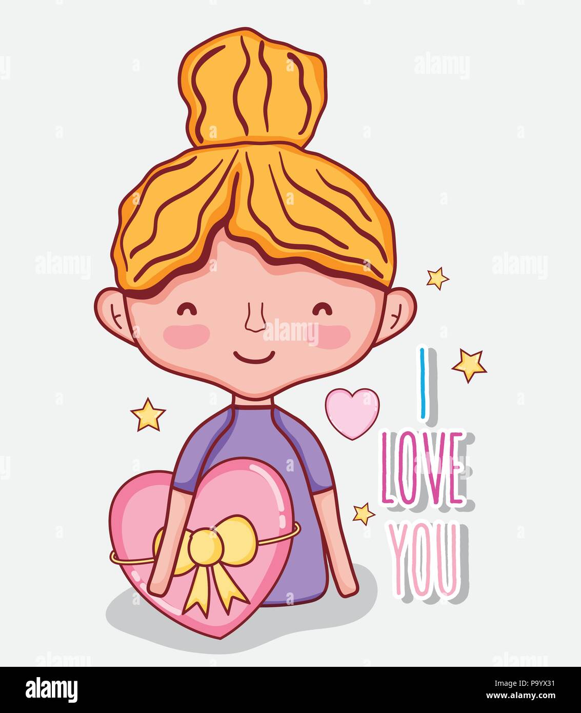 I love you card Stock Vector Image & Art - Alamy