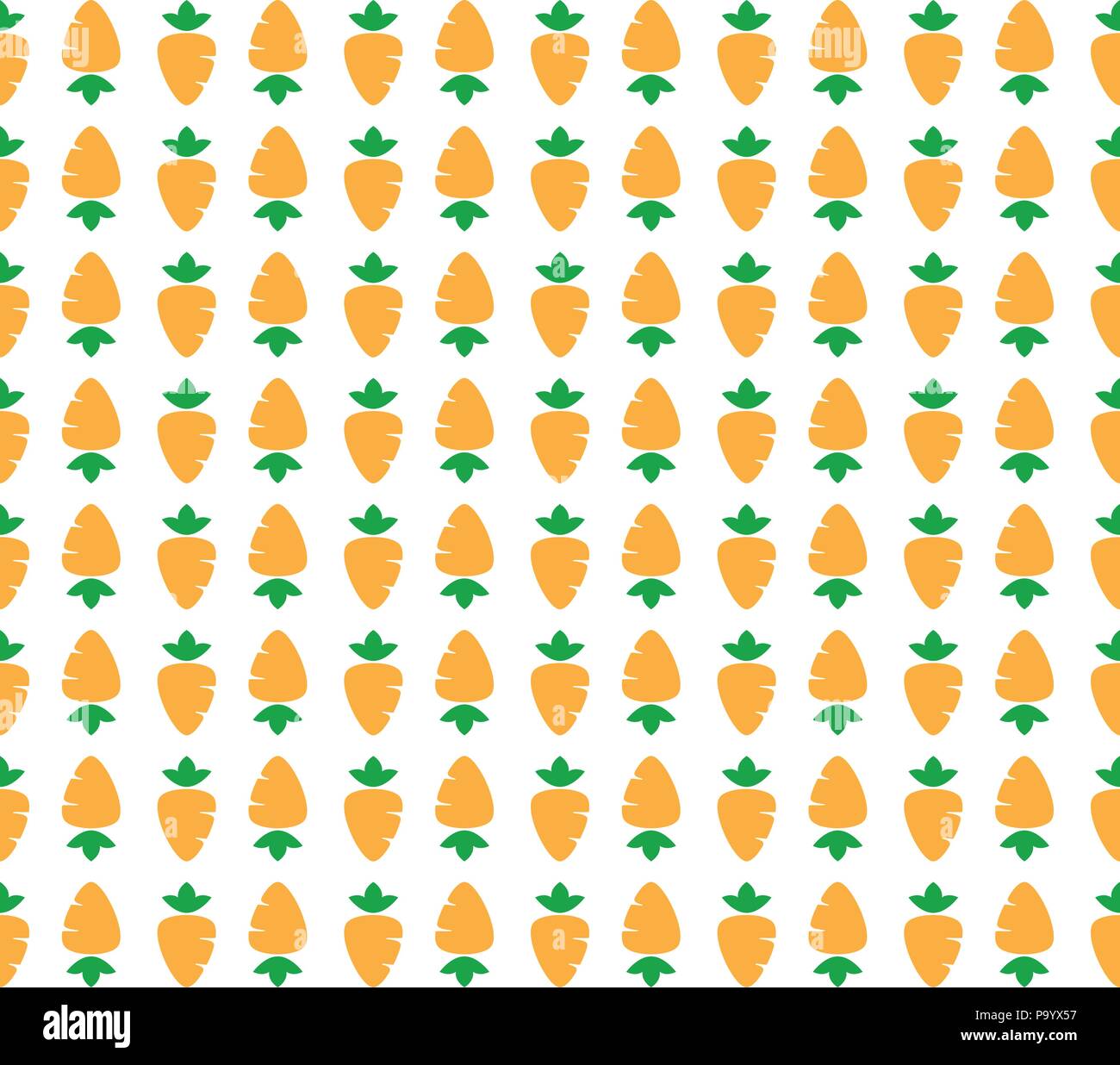Carrots seamless. Vegetable pattern. Vector illustration print Stock ...