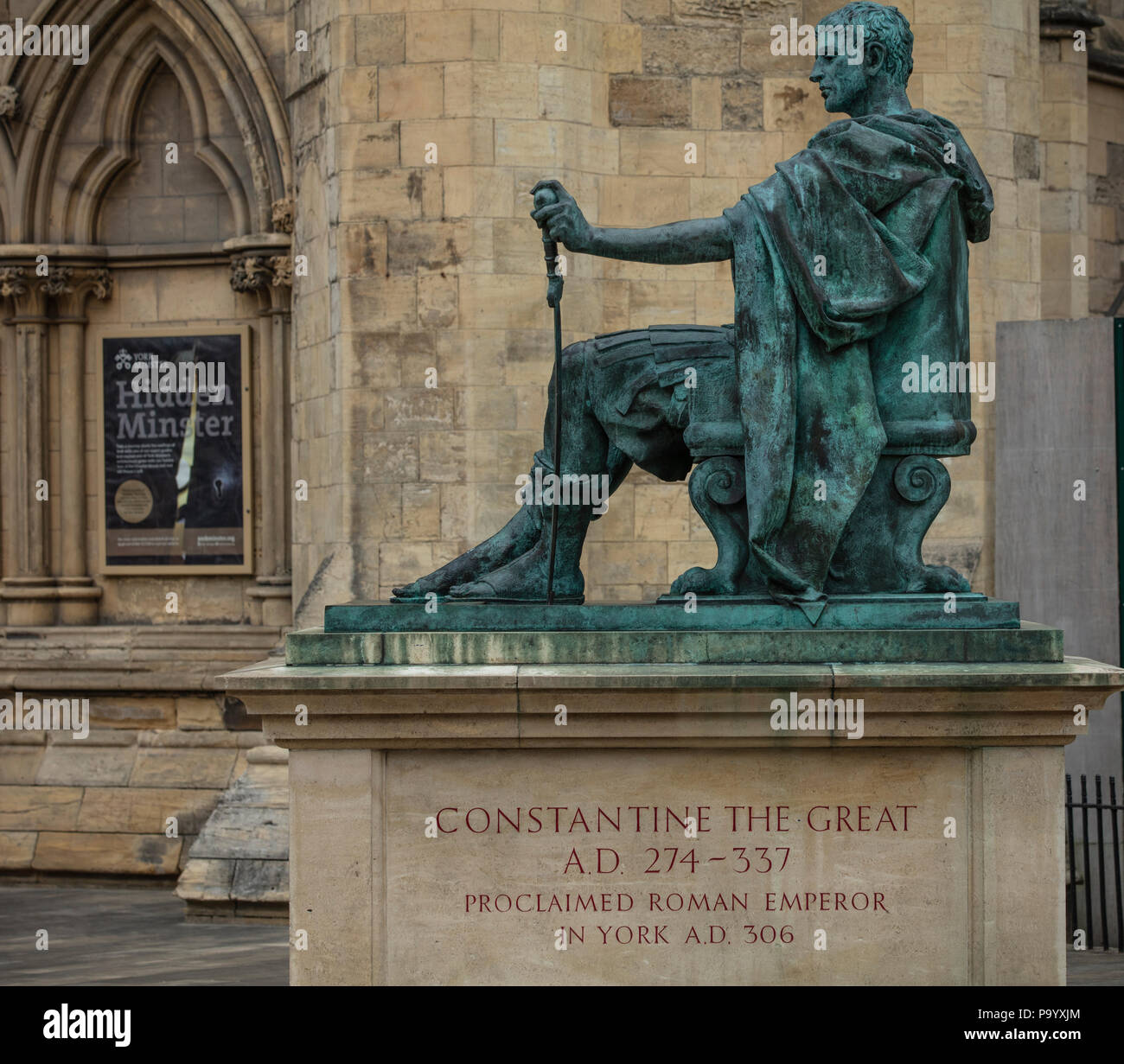 Statue of constantine the great hi-res stock photography and images - Alamy