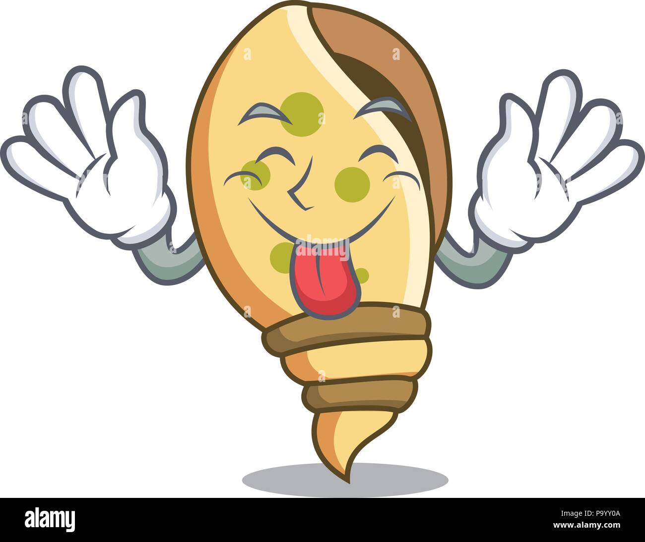 Tongue out sea shell mascot cartoon Stock Vector Image & Art - Alamy