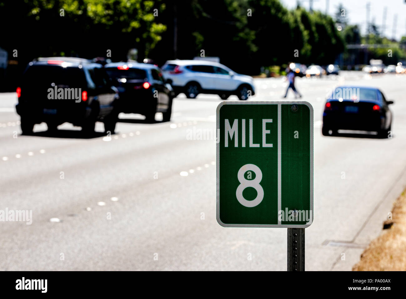 Zero mile marker hi-res stock photography and images - Alamy