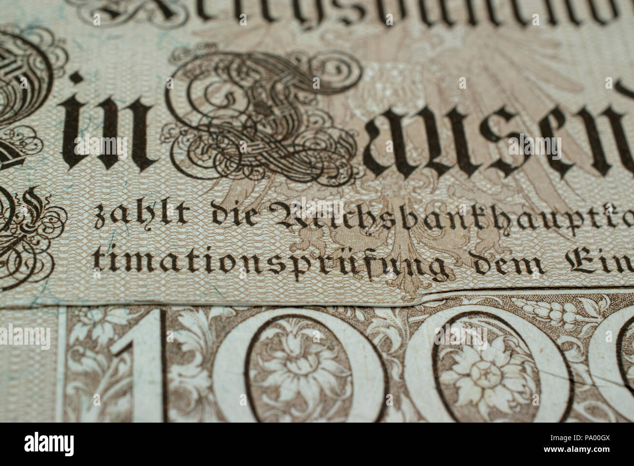 Reichsbanknote hi-res stock photography and images - Alamy