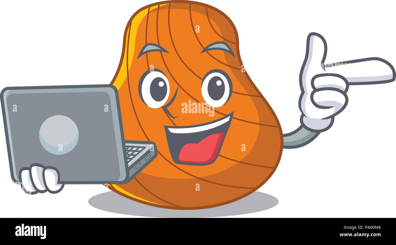 With laptop hard shell character cartoon Stock Vector Image & Art - Alamy