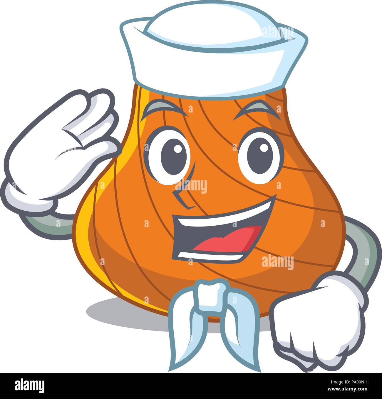 Sailor hard shell character cartoon Stock Vector Image & Art - Alamy