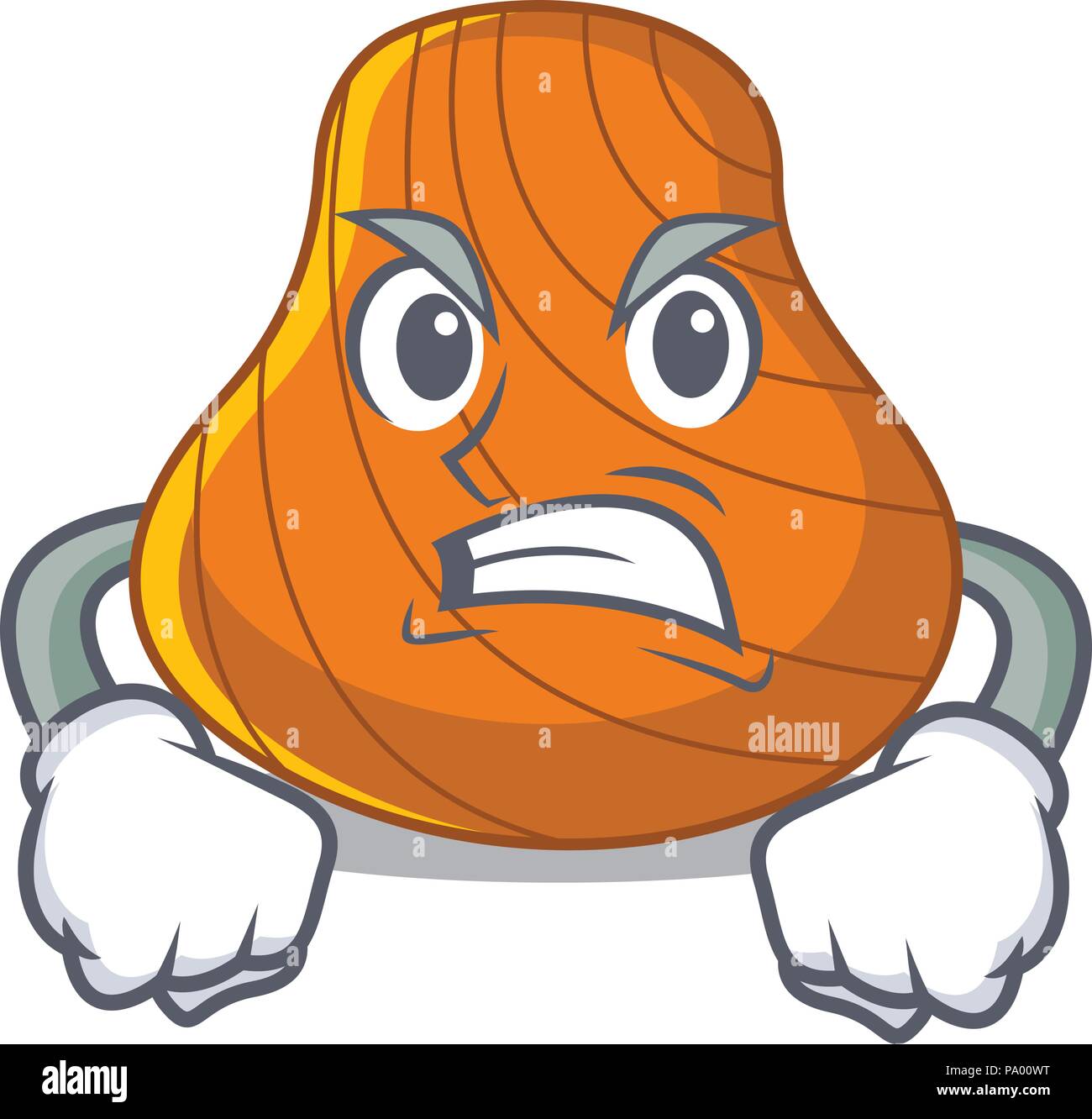 Angry hard shell mascot cartoon Stock Vector Image & Art - Alamy